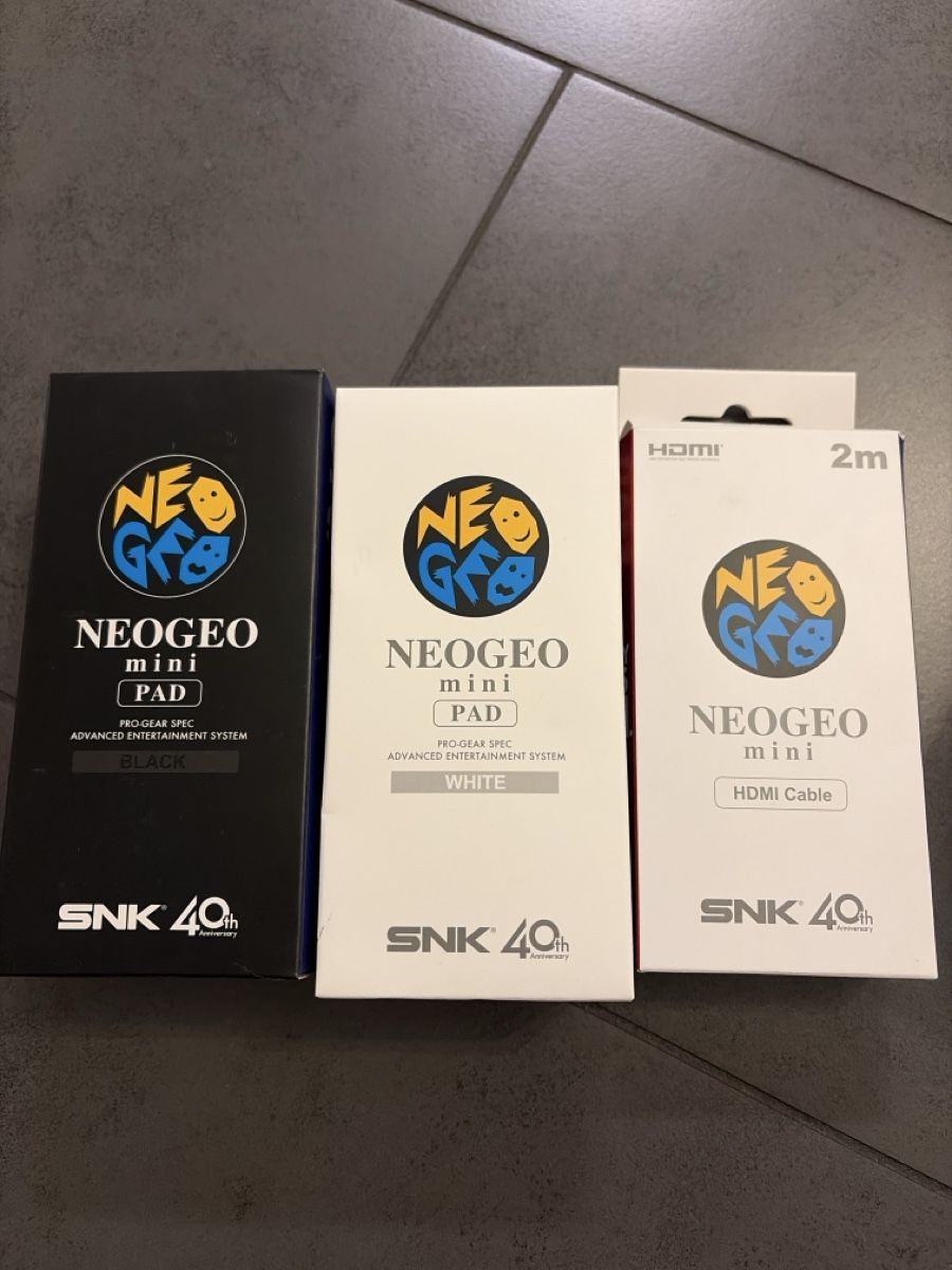 Console Rétro Neo Geo Mini International - 40 Jeux! (Neuf (Voir ...