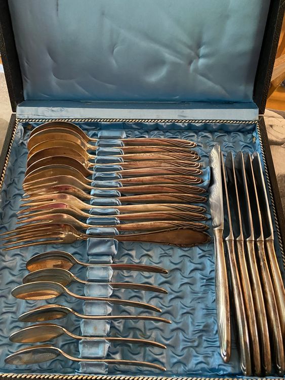Antikes Silberbesteck Auerhahn 90/21 (Gebraucht) in Aarberg für CHF 55 – mit Lieferung auf ...