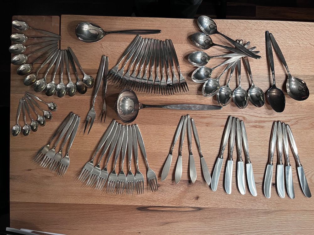 Silberbesteck Set (68-teilig) FRIODUR 90 von WMF (Gebraucht) in ...