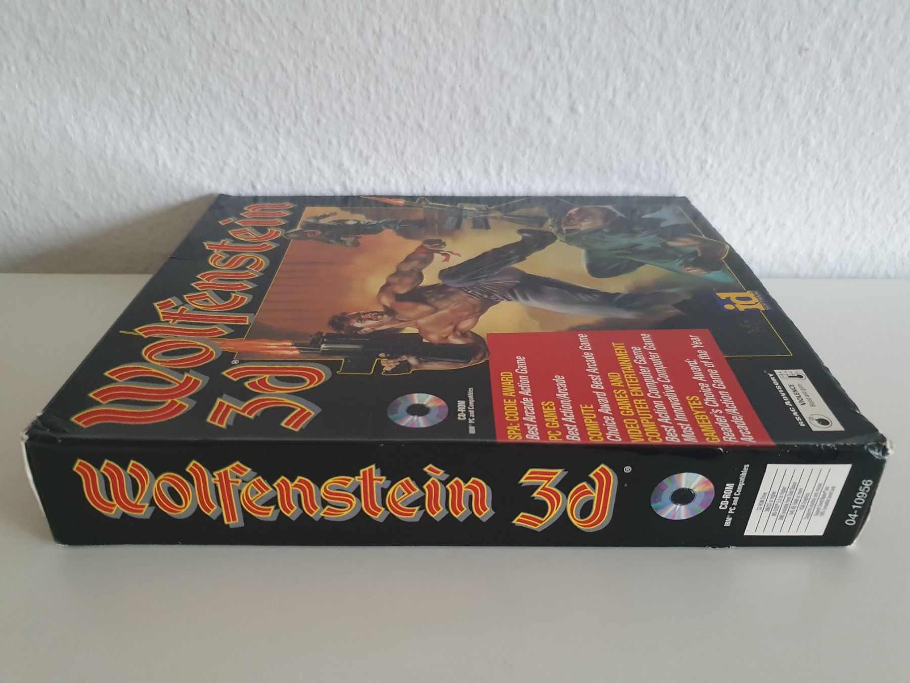 PC Game Wolfenstein 3D (1992) Big Box + Strategy Guide (Gebraucht) in ...