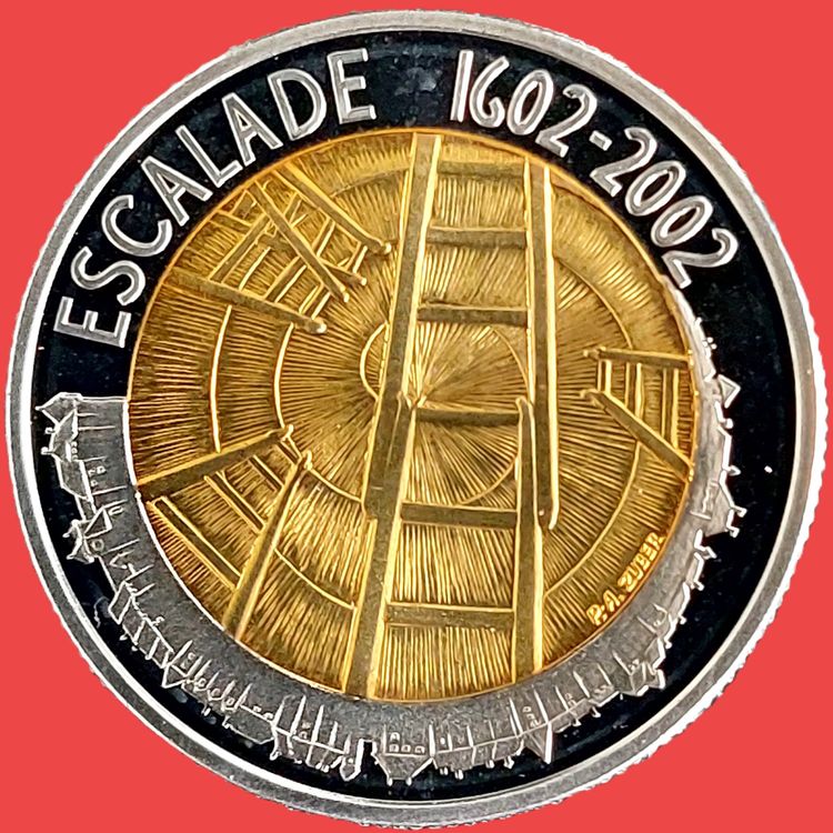 5 Franken 2002 stgl / Escalade / aus Münzsatz | Kaufen auf Ricardo