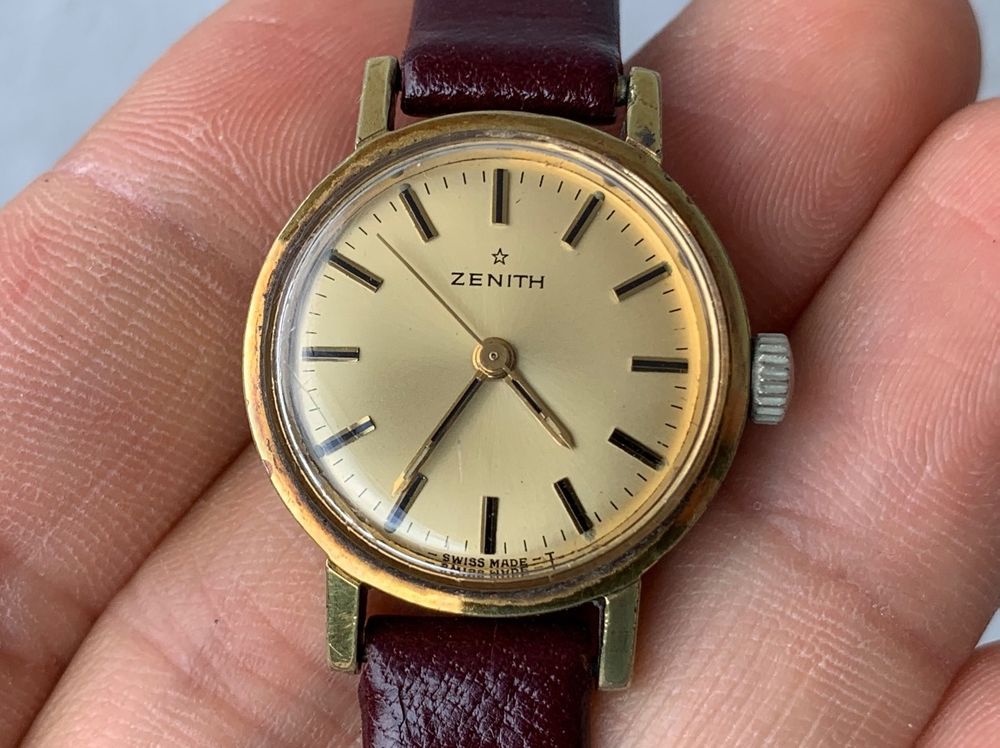 Vintage ZÉNITH mécanique femme / Damenuhr Handaufzug (Gebraucht) in Biel/Bienne für CHF 34 – mit ...