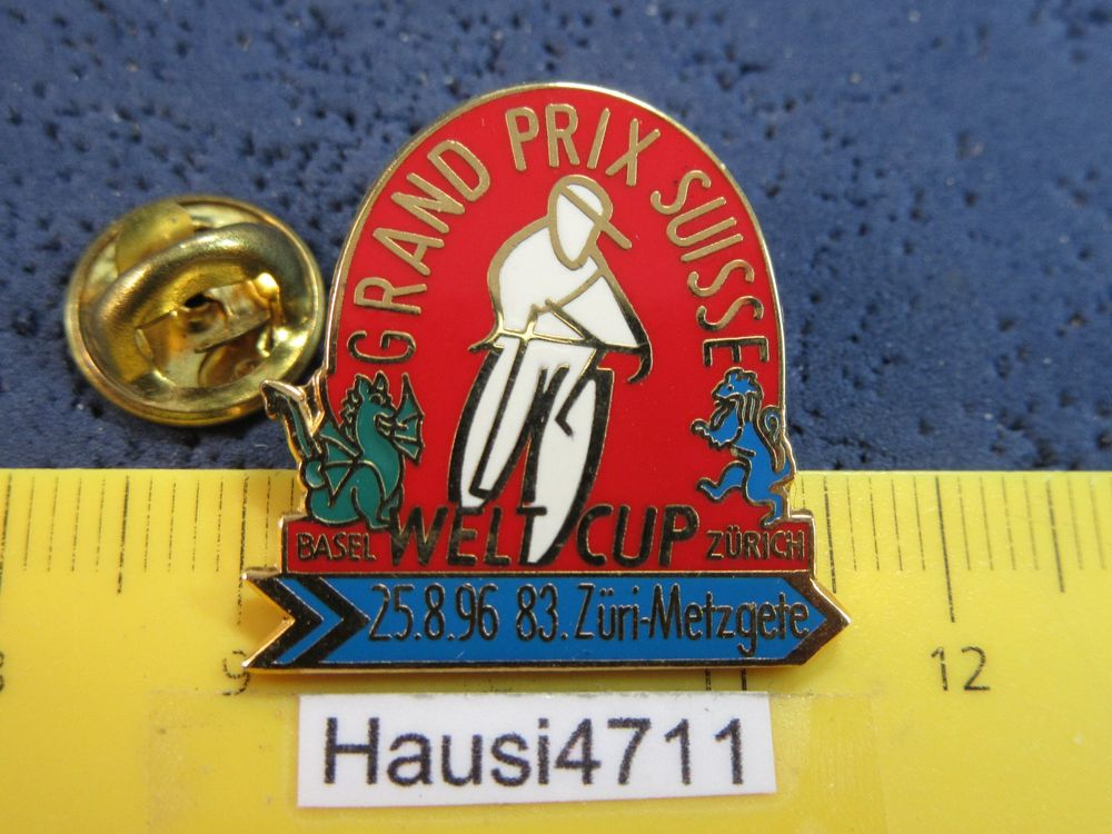 PIN GRAND PRIX SUISSE WELT-CUP BASEL-ZÜRICH RADRENNEN VELO | Kaufen auf ...