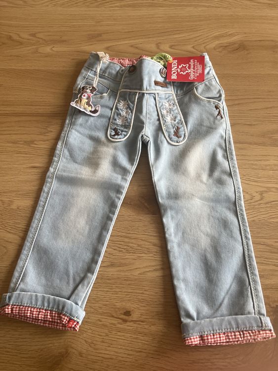 Süsse Trachtenjeans Bondi Gr. 98 Lederhose Oktoberfest (Neu und originalverpackt) in Triesen für ...