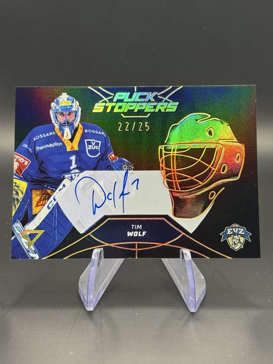 SportZoo Tim Wolf Autogramm 22/25 EV Zug | Kaufen auf Ricardo
