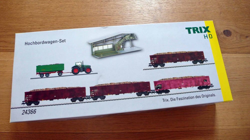 Trix 24366 - 4-teil. Hochbordwagen-Set der SBB - NEU/OVP | Kaufen auf Ricardo