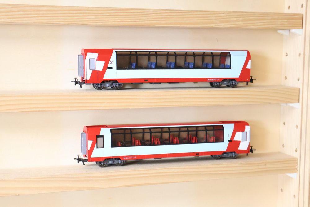 BEMO 2 x RhB Panoramawagen Glacier Express - H0 Märklin | Kaufen auf Ricardo