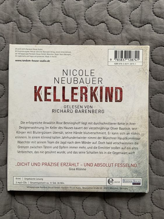 Nicole Neubauer - Kellerkind (Gebraucht) in Elgg für CHF 3 – mit Lieferung auf Ricardo kaufen