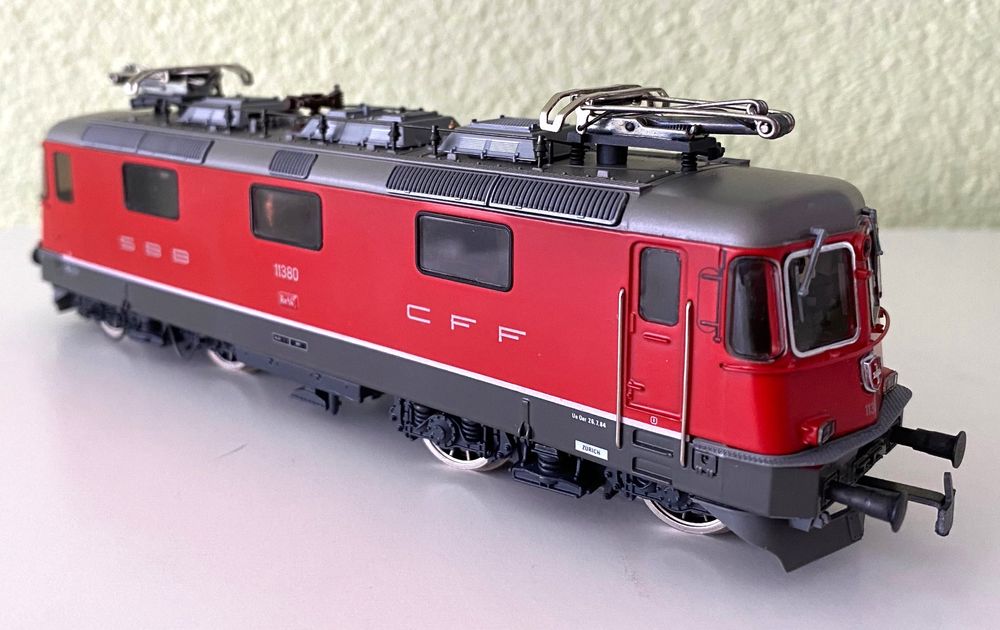 E-Lok Re 4/4 II, SBB 11380 Zürich, HAG H0 AC (Gebraucht) in Herzogenbuchsee für CHF 150 – mit ...