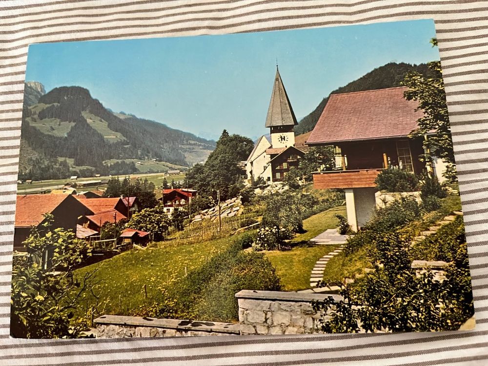 AK Saanen Kirche (Saanen 25.08.1966) (Gebraucht) in Allschwil für CHF 1 – mit Lieferung auf ...