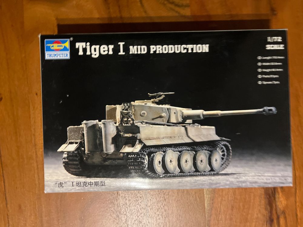 1/72 Tiger 1 mid Production. | Kaufen auf Ricardo