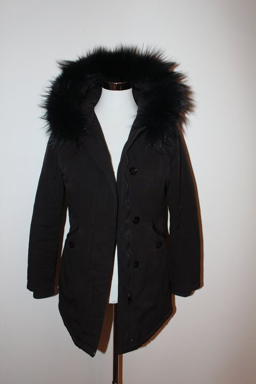 Effeny Jacke mit echtem Fell Gr.34-36 (Gebraucht) in zürich für CHF 39 ...
