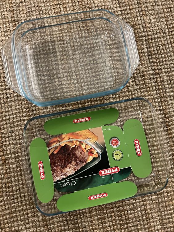 3x Pyrex Auflaufform Backform Glasform NEU & OVP (Neu (gemäss ...