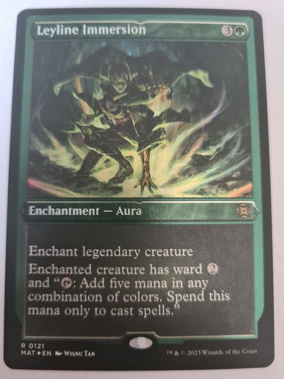 Leyline Immersion, Etched Foil, MAT-0121 (Neu (gemäss Beschreibung)) in Sachseln für CHF 1 – mit ...