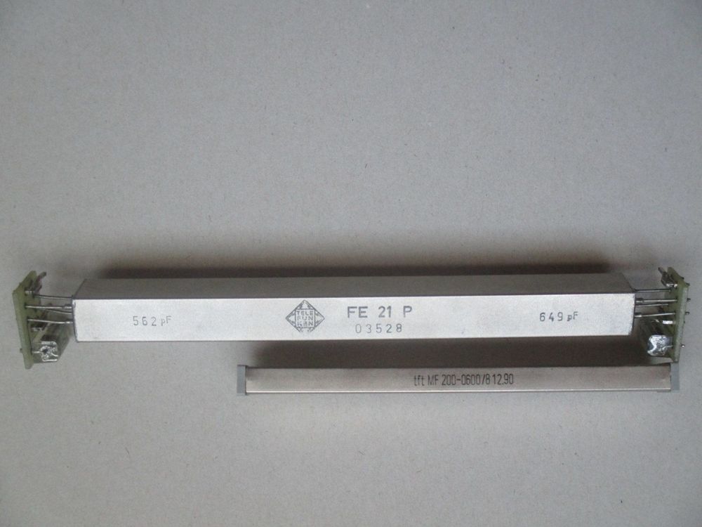 2 Mechanische SSB Filter 200 kHz (Gebraucht) in Zufikon für CHF 9 – mit ...