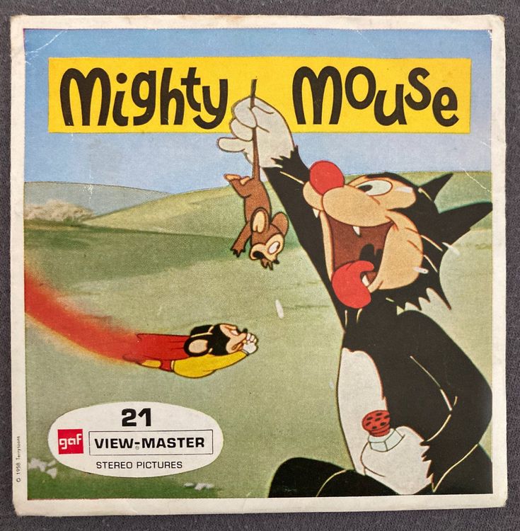 View Master-3D-Stereofoto-Stereo-Photo-Mighty Mouse | Acheter sur Ricardo