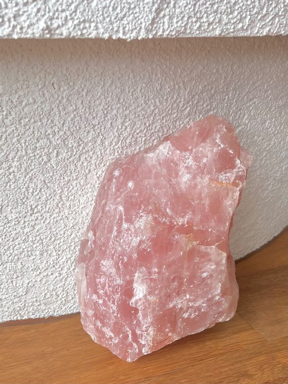 Heilender Rosenquarz naturbelassene Form 2700 g (Gebraucht) in ...