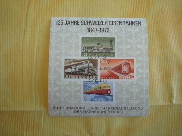 125 JAHRE SCHWEIZER EISENBAHN 1847-1972 (Gebraucht) in Ostermundigen für CHF 1.1 – mit Lieferung ...