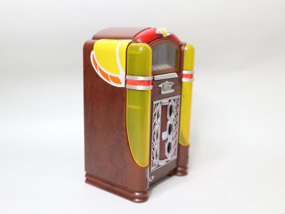 Mini Jukebox Wurlitzer 1940 Art Deco Musikbox mit Sound & Li | Kaufen ...