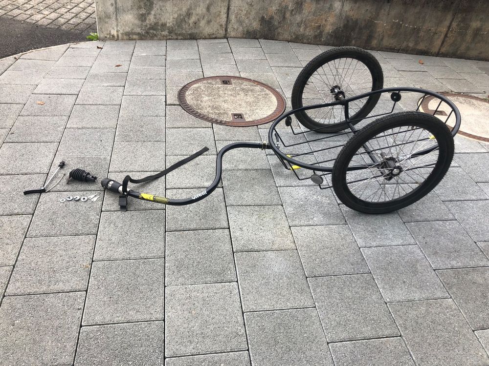 Vitelli Camping Veloanhänger mit Weber Kupplung (Gebraucht) in Steffisburg für CHF 100 – mit ...