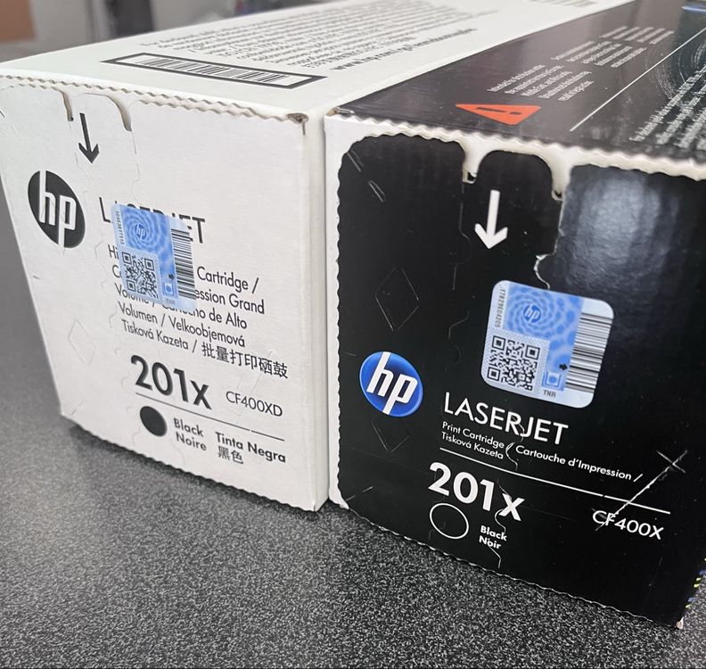 HP 201X CF400X Black LaserJet Toner, Neu & OVP! | Kaufen auf Ricardo