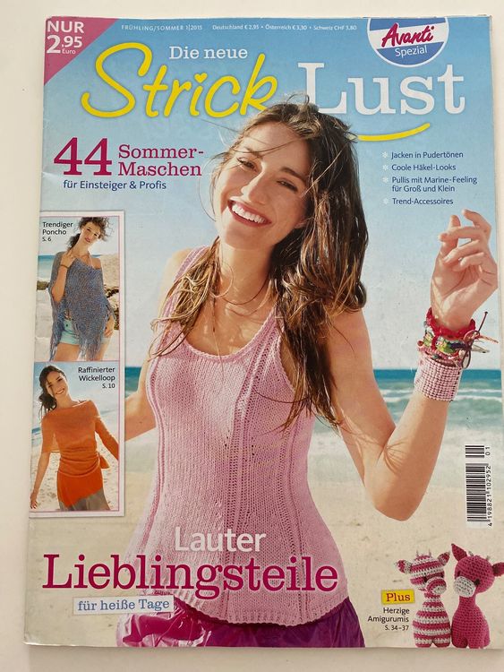 Avanti Spezial, die neue Strick Lust Frühling/Sommer 2015 (Gebraucht ...
