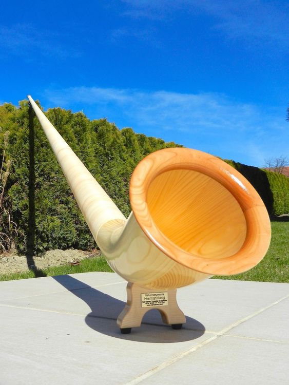 Alphorn, Cor des Alpes, Alpine horn,Holz (Neu und originalverpackt) in ...