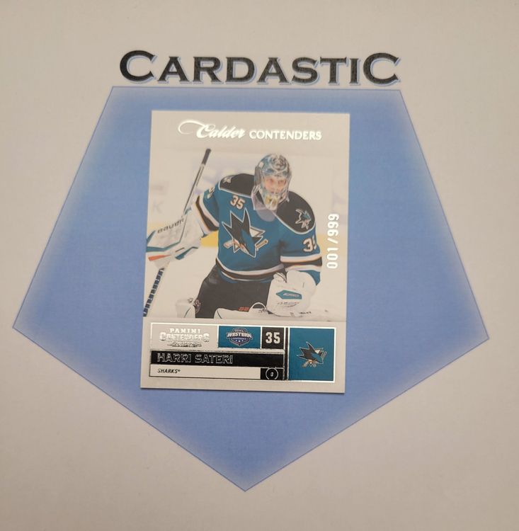 Harri Sateri NHL 11-12 Calder Contenders RC 1/999 EHC Biel (Gebraucht ...