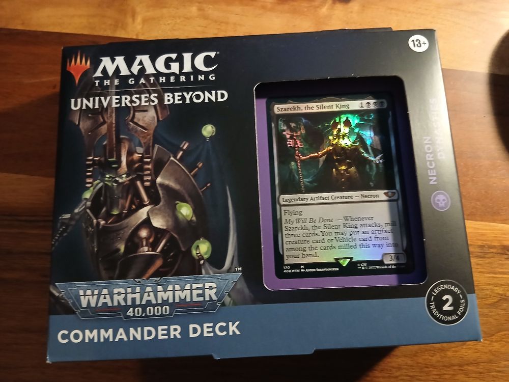 MTG Commander Deck, Necron Dynasties (Neu und originalverpackt) in ...