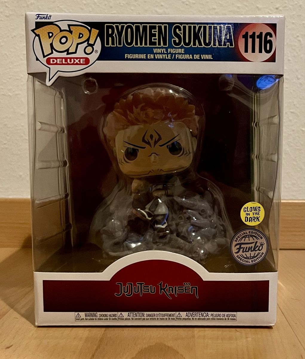 Funko Pop! Deluxe Ryomen Sukuna 1116, Neuwertig & Selten! (Neu (gemäss ...