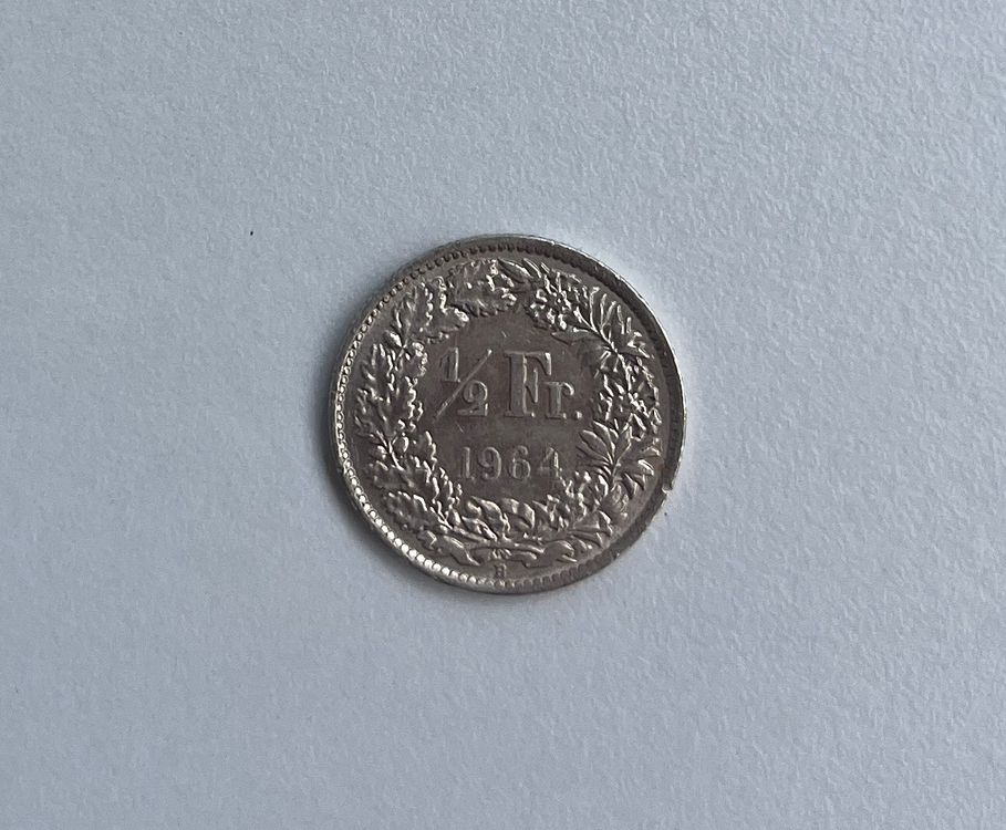 Silbermünze - 1964 - 50 Rp. | Kaufen auf Ricardo