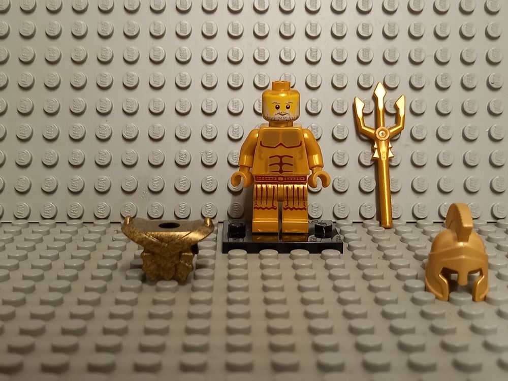 Lego Minifigur Statue - Atlantis Temple (Poseidon) Atl020 (Neu (gemäss ...