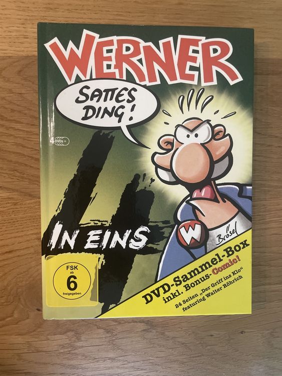 Werner Mediabook 4-Filme Collection DVD (Gebraucht) in Hagendorn für CHF 22 – mit Lieferung auf ...