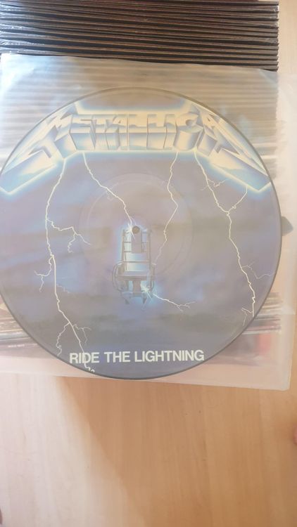 Metallica - Ride The Lightning Picture Disc LP Rarität (Neu (gemäss ...