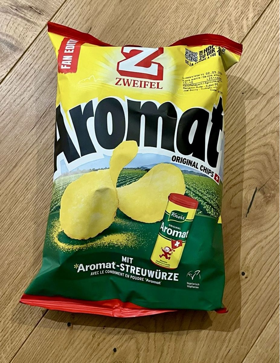 Zweifel Aromat Chips limitierte Fan Edition NEU Black Friday (Neu und ...