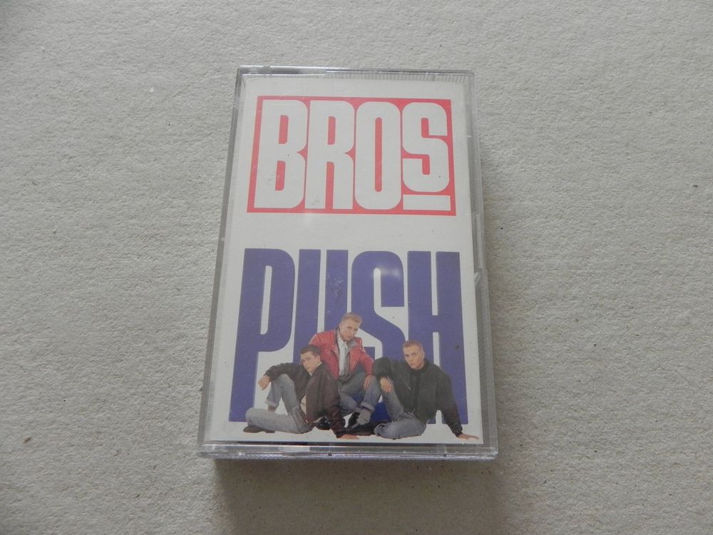 MC Musikkassette brit. Pop Band Bros 1988 Push (Gebraucht) in Siebnen ...