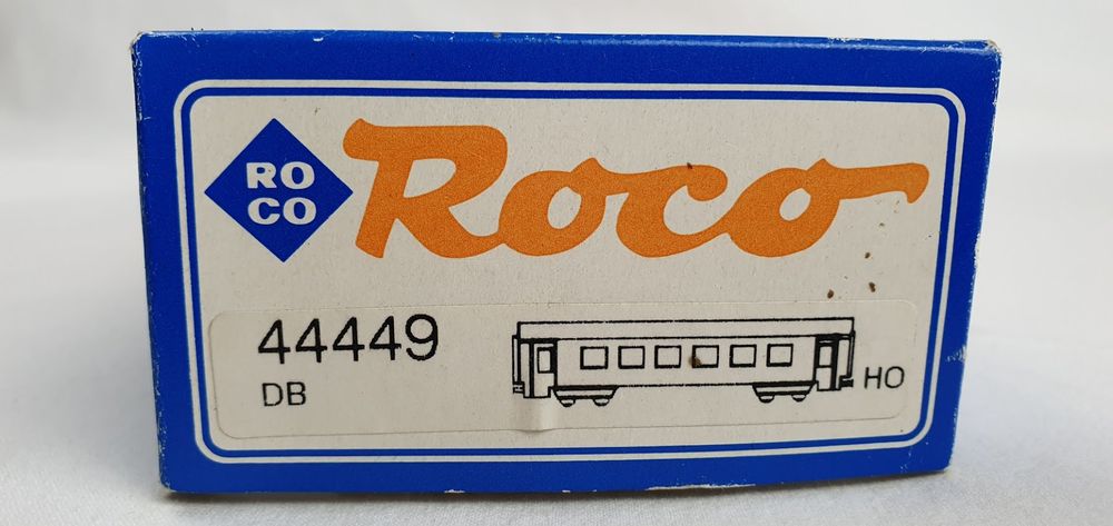 Roco 44449 DB D4ü-23 Gepäckwagen "Hecht" InnBel. , OVP | Kaufen auf Ricardo