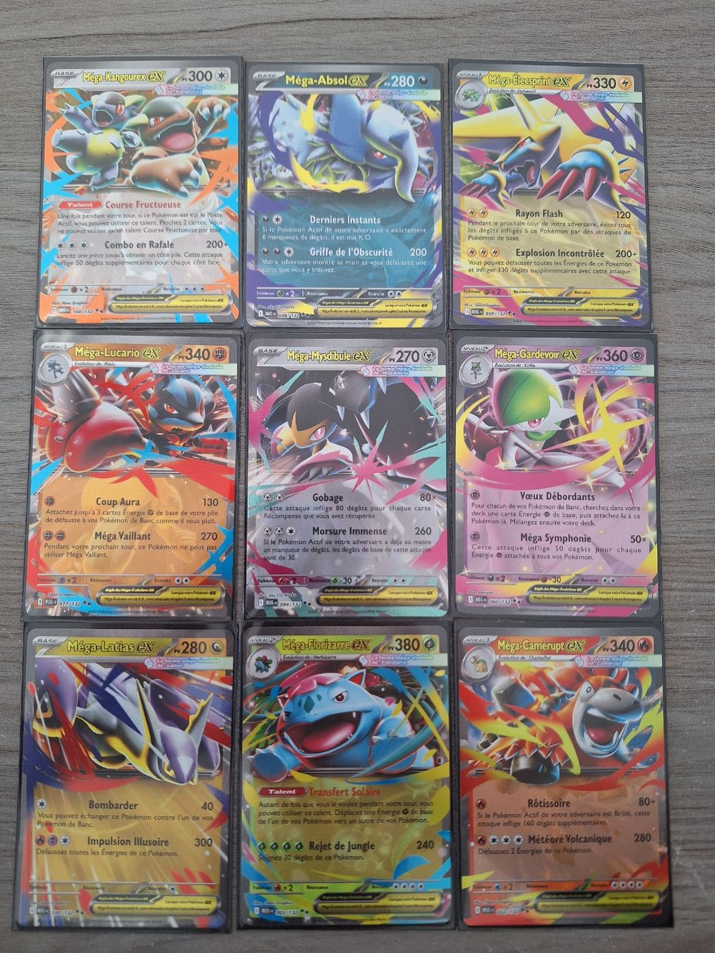 Carte Pokémon - Méga Évolutions - Cartes EX - Français (Neuf (Voir ...