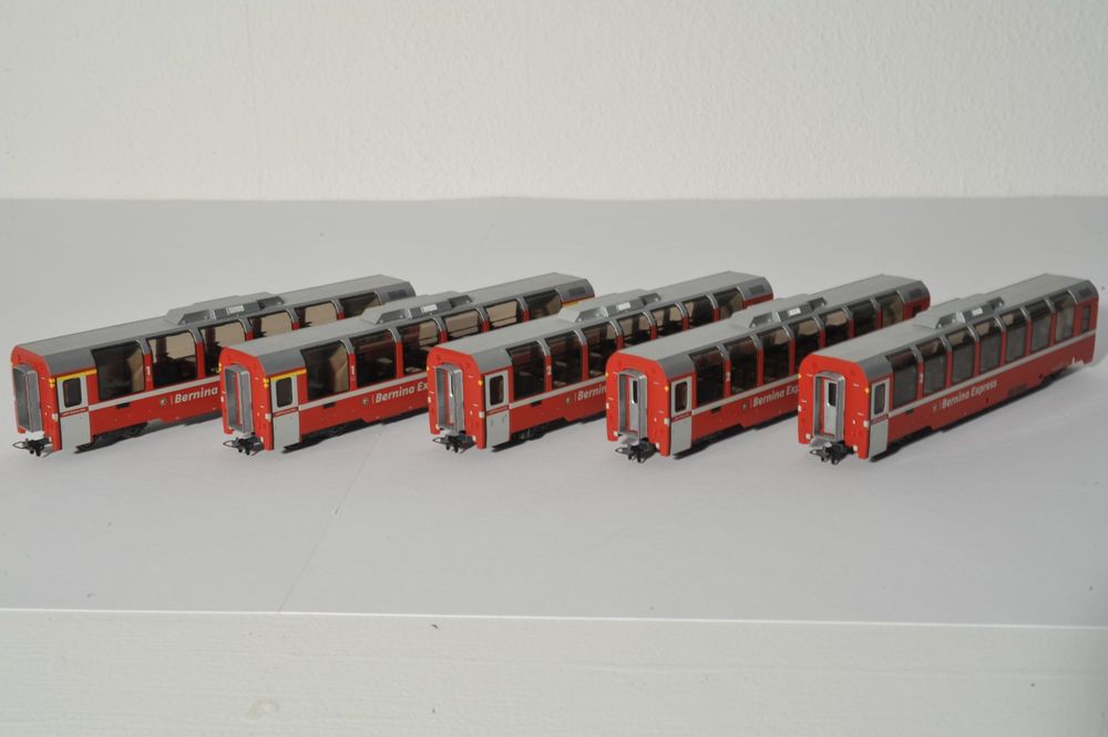 BEMO 3293 141 - 3294 148 RhB Bernina-Express 5teilig | Kaufen auf Ricardo