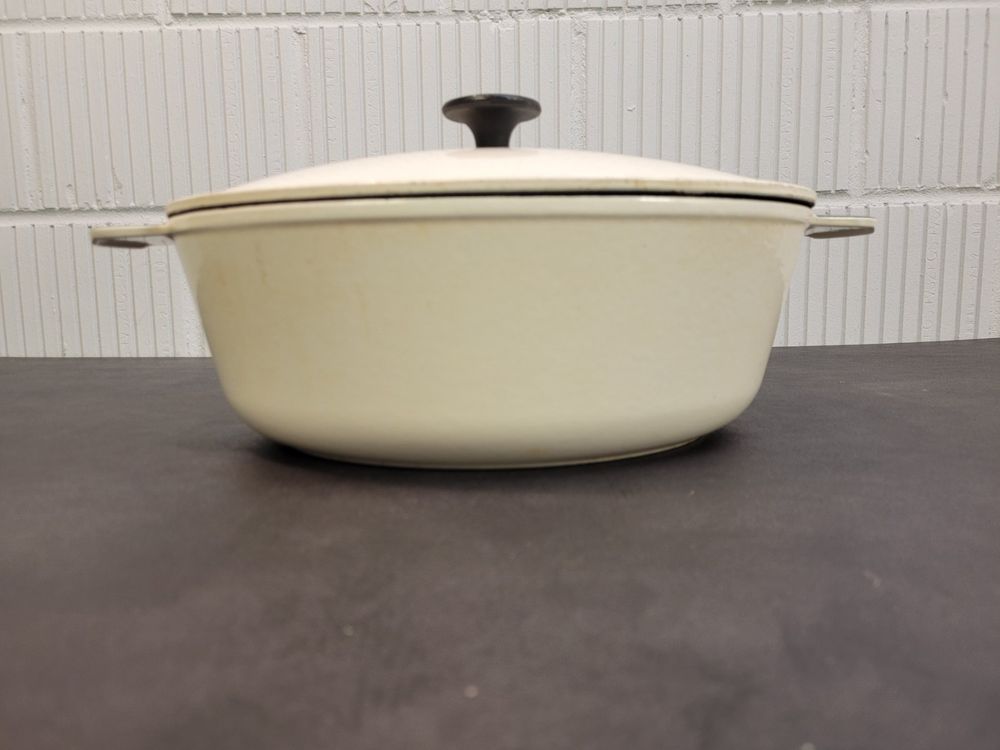 Gusseisen Bräter, Guss Gusstopf Topf Pfanne emailliert 7kg (Gebraucht ...