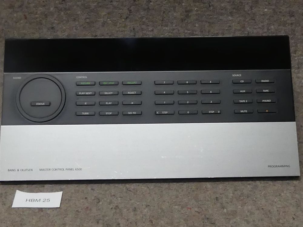 B & O Master Control Panel 6500 | Kaufen auf Ricardo