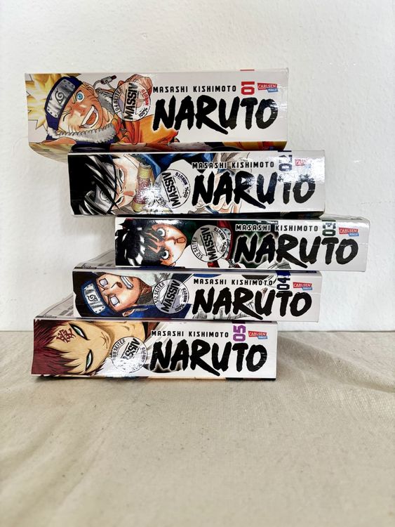 Naruto Manga Massiv Band 1,2,3,4,5 - Komplett Top Zustand (Gebraucht ...