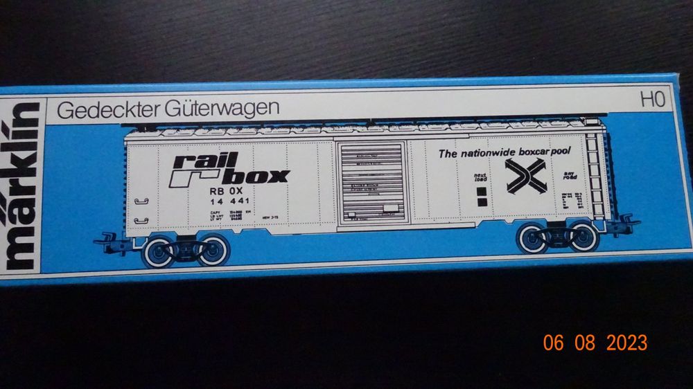 Märklin 4773 USA-Box-Car „Railbox“ | Kaufen auf Ricardo