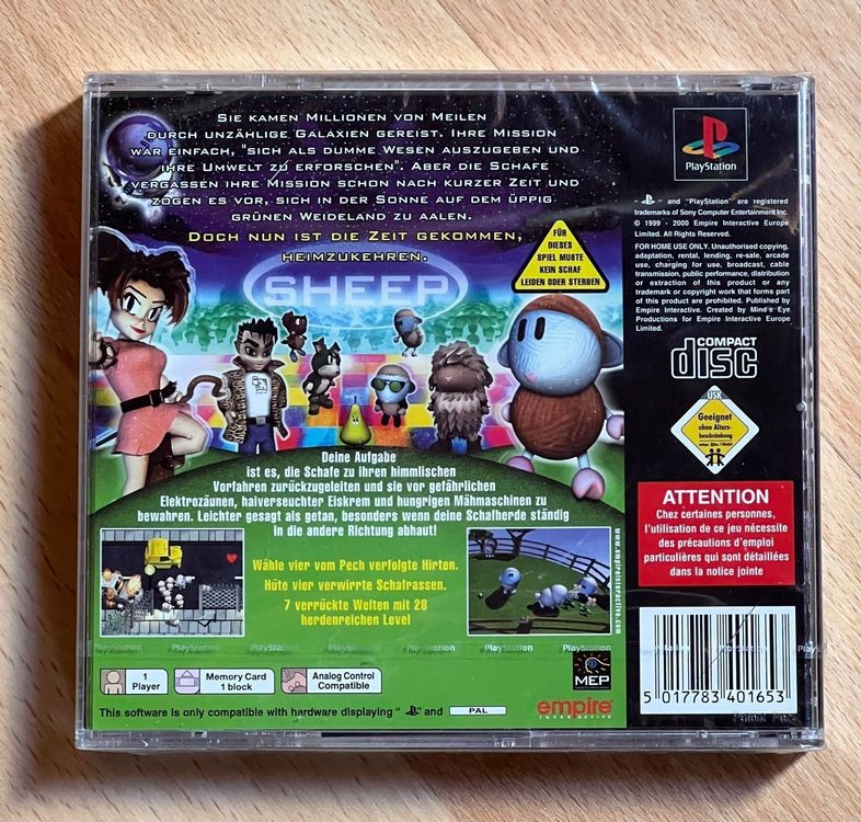 Sheep Ps1 neu/sealed | Kaufen auf Ricardo