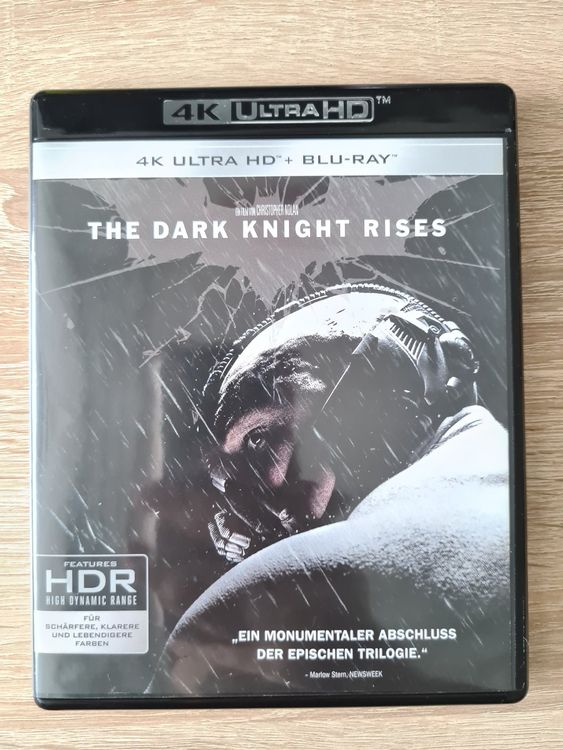 Batman The Dark Knight Rises 4K UHD (Blu-ray 4K + Blu-ray) | Kaufen auf ...