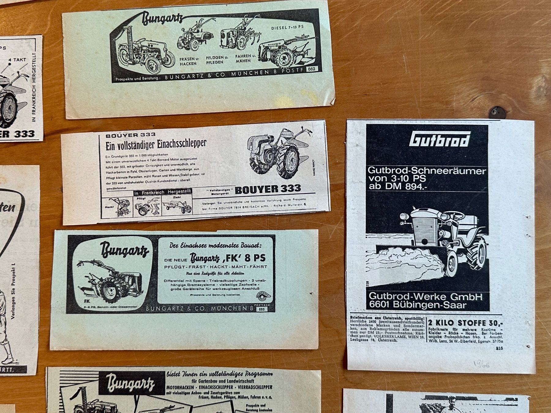 12 antike, coole Werbung, Landwirtschaft alt ab 1.- (Gebraucht) in ...