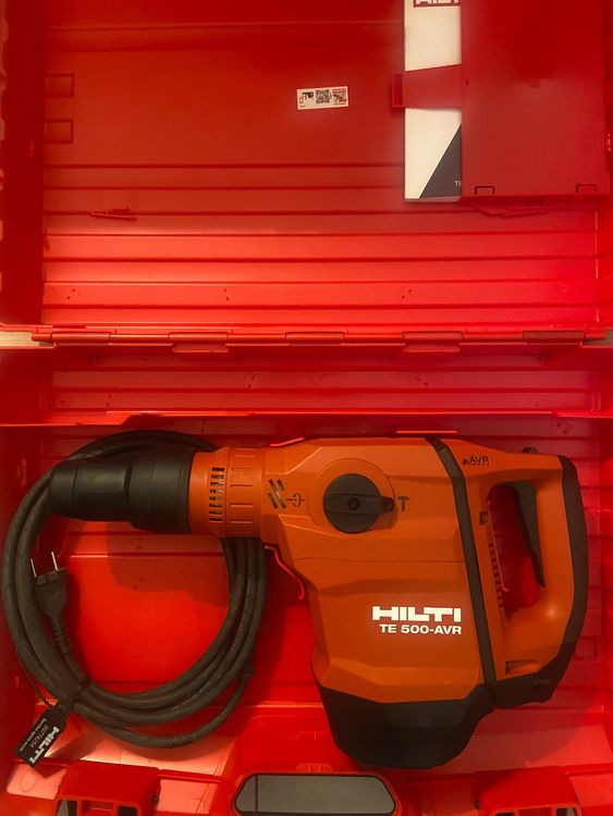 Burineur/Meißelhammer Hilti TE 500 AVR neuf | Kaufen auf Ricardo