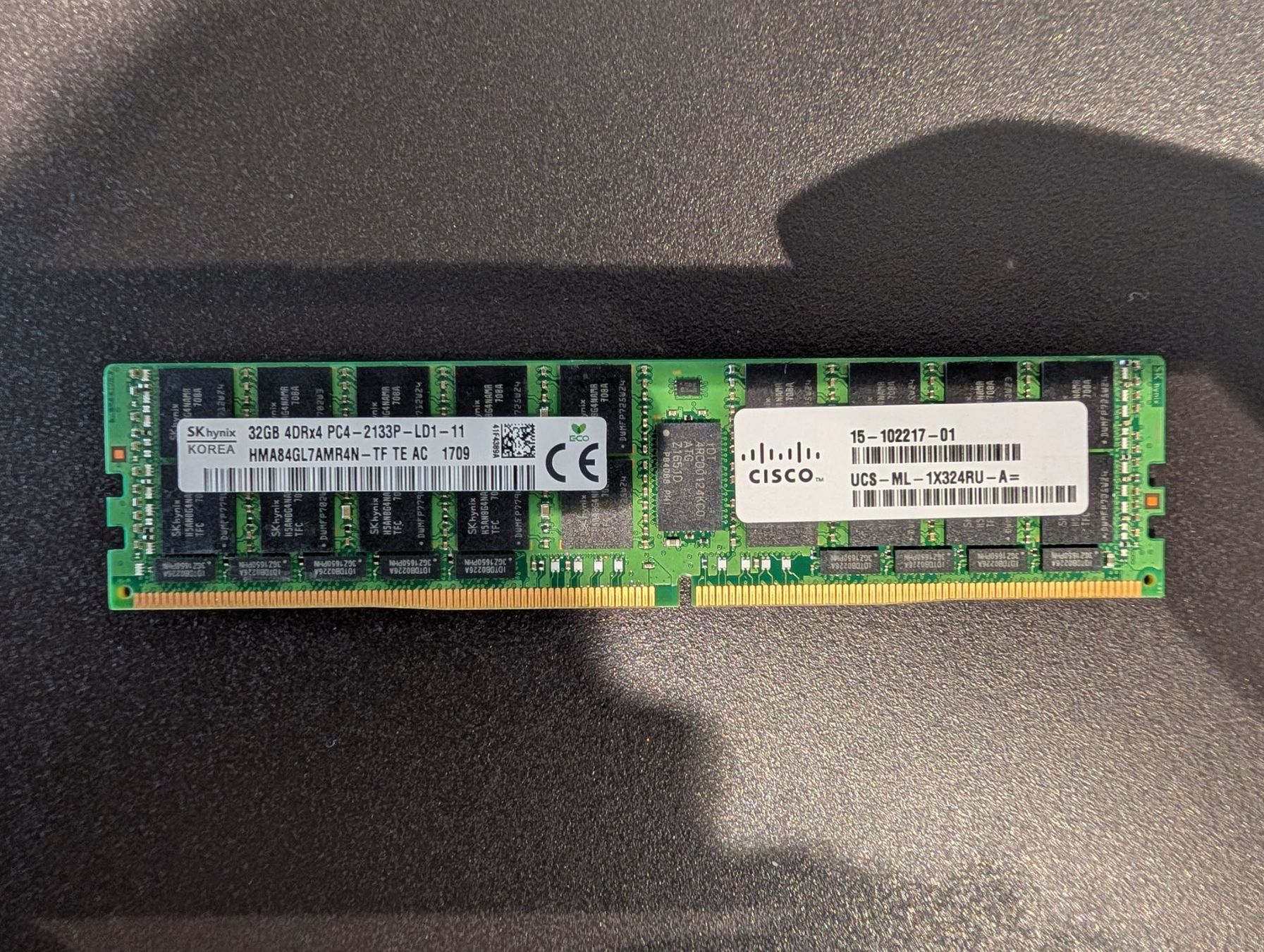 8x 32Go RAM DDR4 LRDIMM ECC 2133MHz (Cisco/SK Hynix) (Gebraucht) in ...