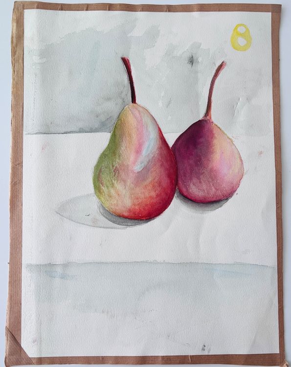Alte Stillleben Birnen Aquarell (Gebraucht) in Root für CHF 10 – mit Lieferung auf Ricardo kaufen