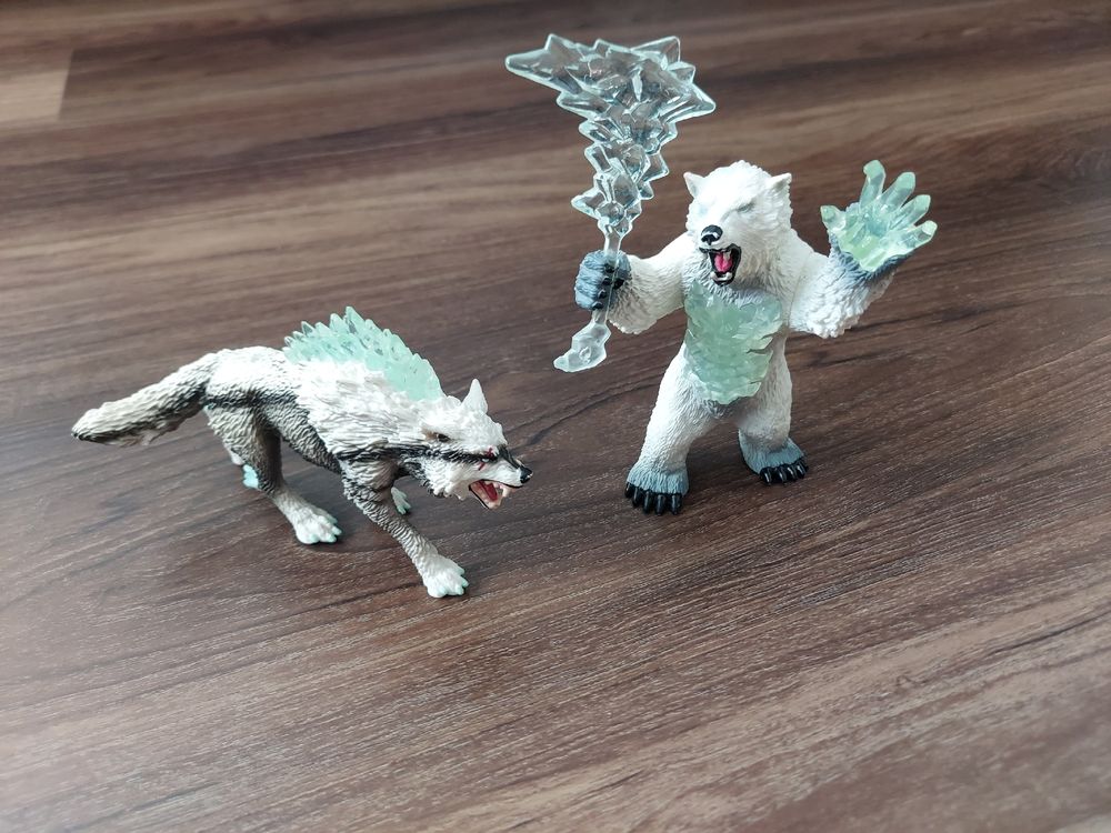 Schleich eldrador Schneewolf und Eis Blizzard | Kaufen auf Ricardo